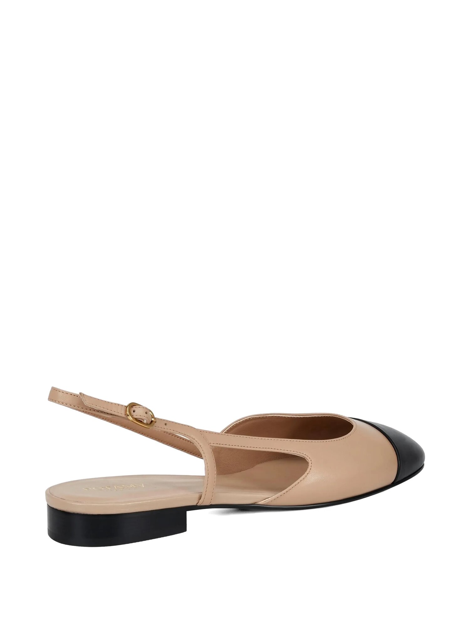 Балетки POTAMY Two-tone slingback ballet flats, размер 35 — фото 1