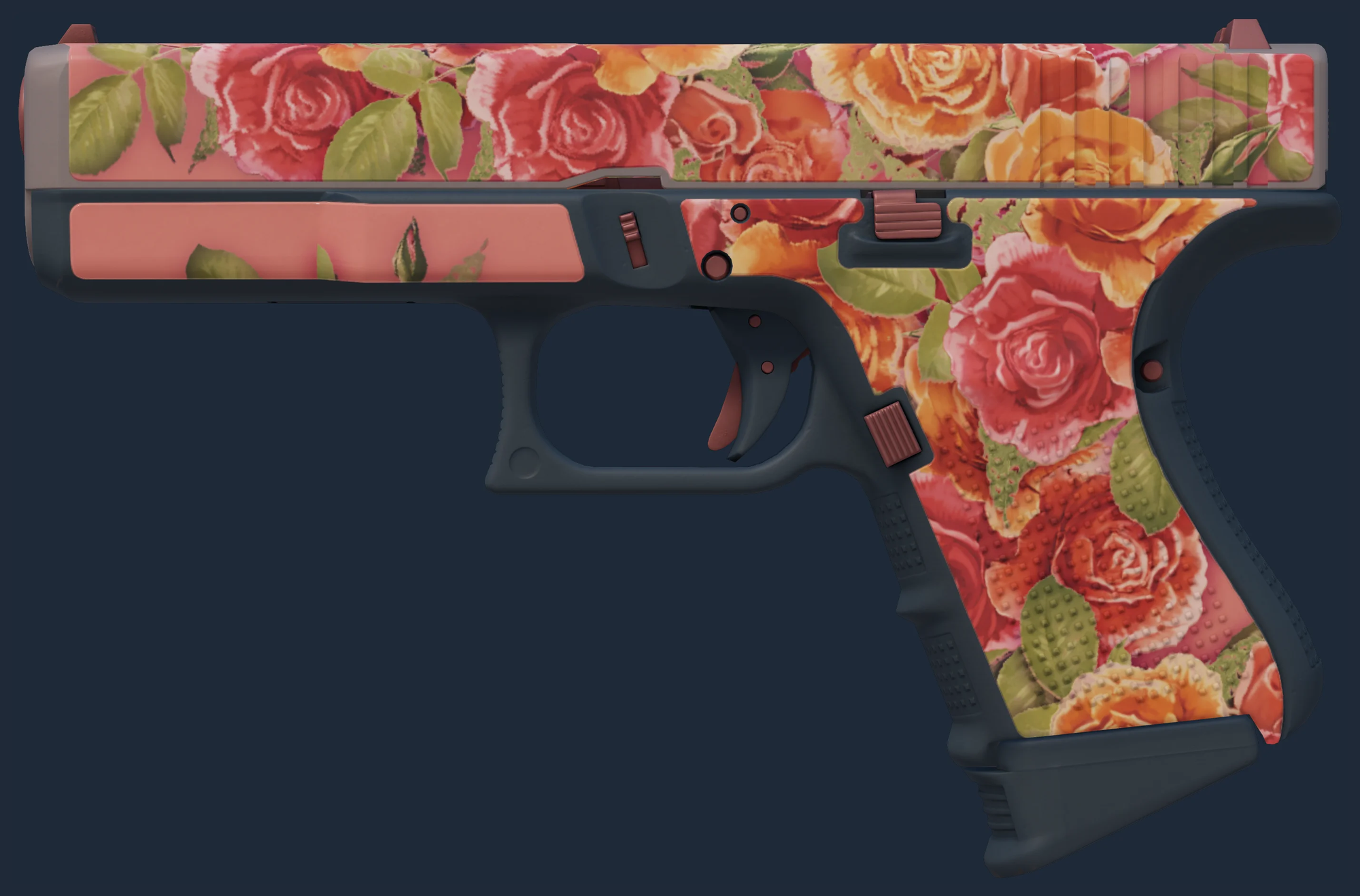 Glock-18 | Коралловое цветение (Прямо с завода) Скины CS2 с быстрой автовыдачей steam trade