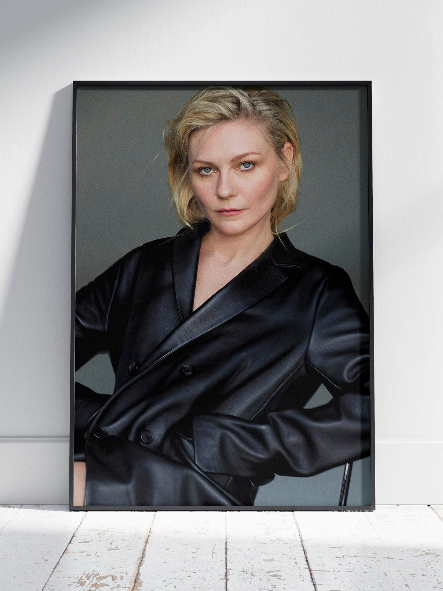 Плакат на стену для интерьера Кирстен Данст (Kirsten Dunst 50) - Постер по актеру фильма, кино, сериала формата A4 (21x30 см)