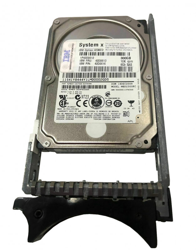 Жесткий диск IBM 42D0614 300Gb SAS 2,5" HDD