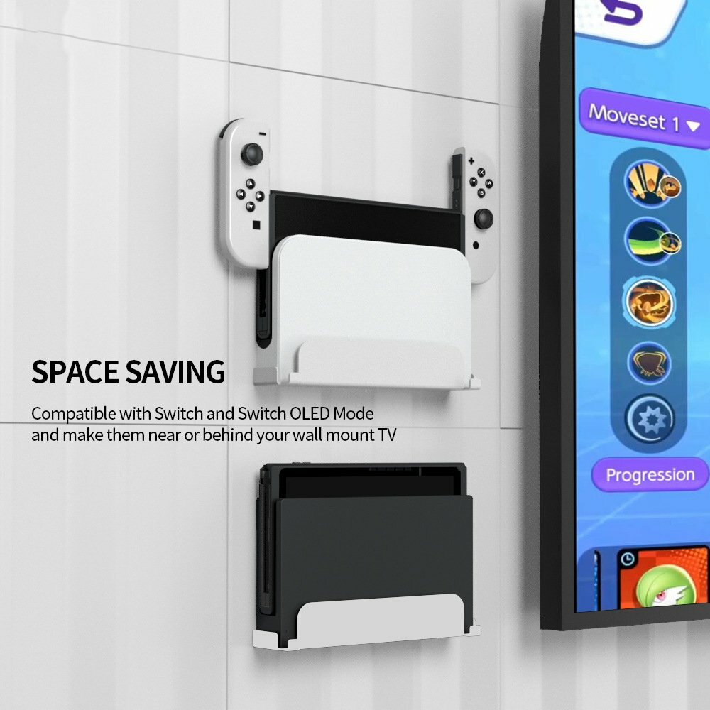 Крепление-кронштейн на стену для консоли Wall Mount (JYS-NS230) (Черный) (Switch/Switch OLED)