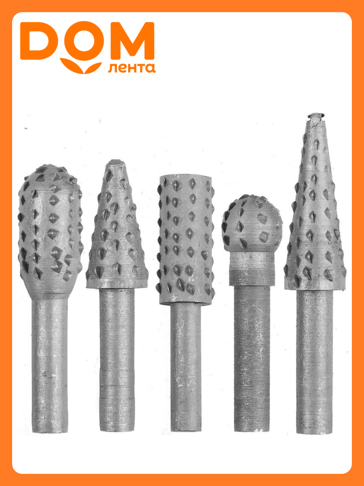 Набор бор-фрезы STAYER для дрели 5 шт.