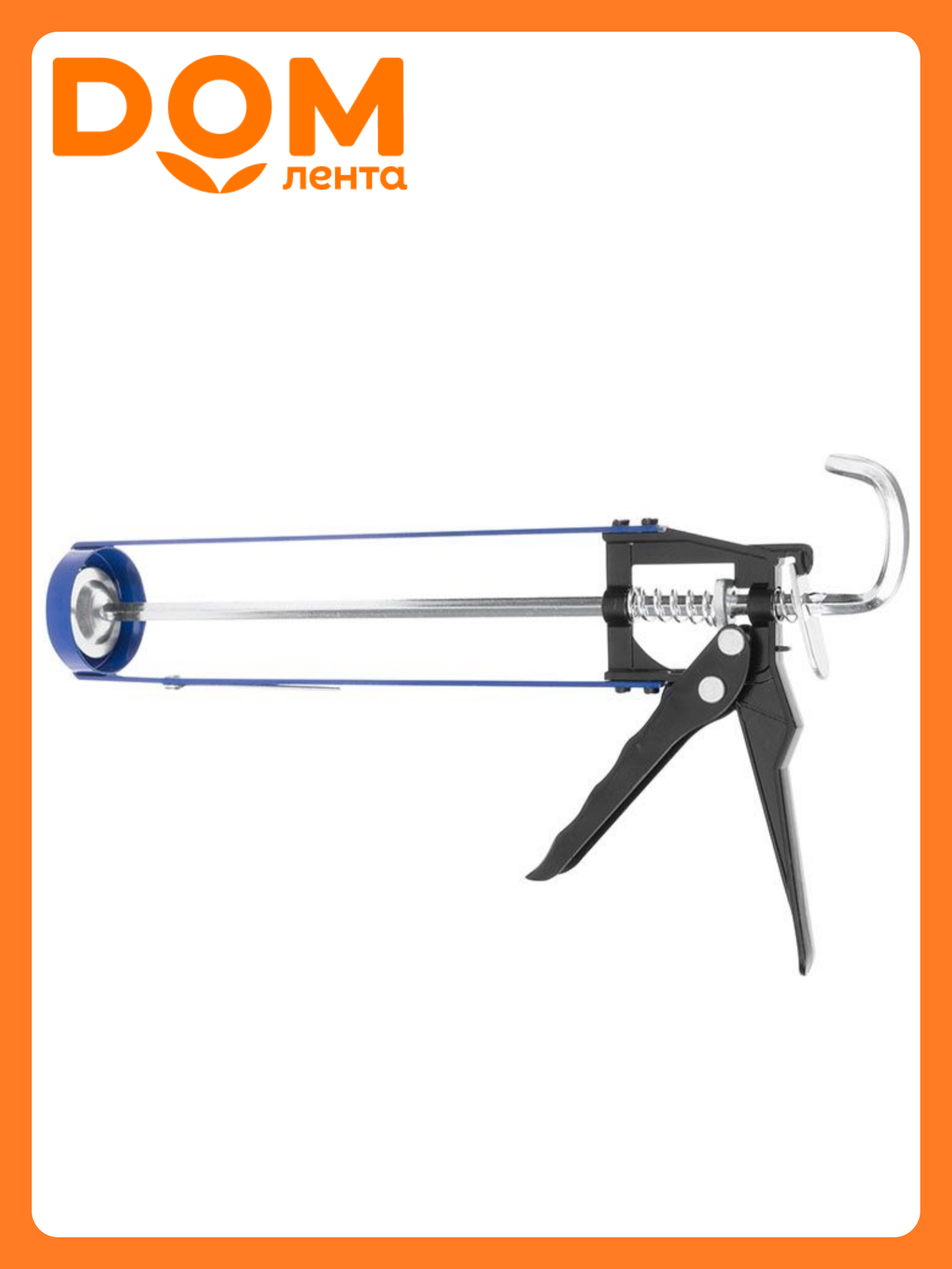 Пистолет T4P "Профи", скелетообразный, для герметиков, 310 мл