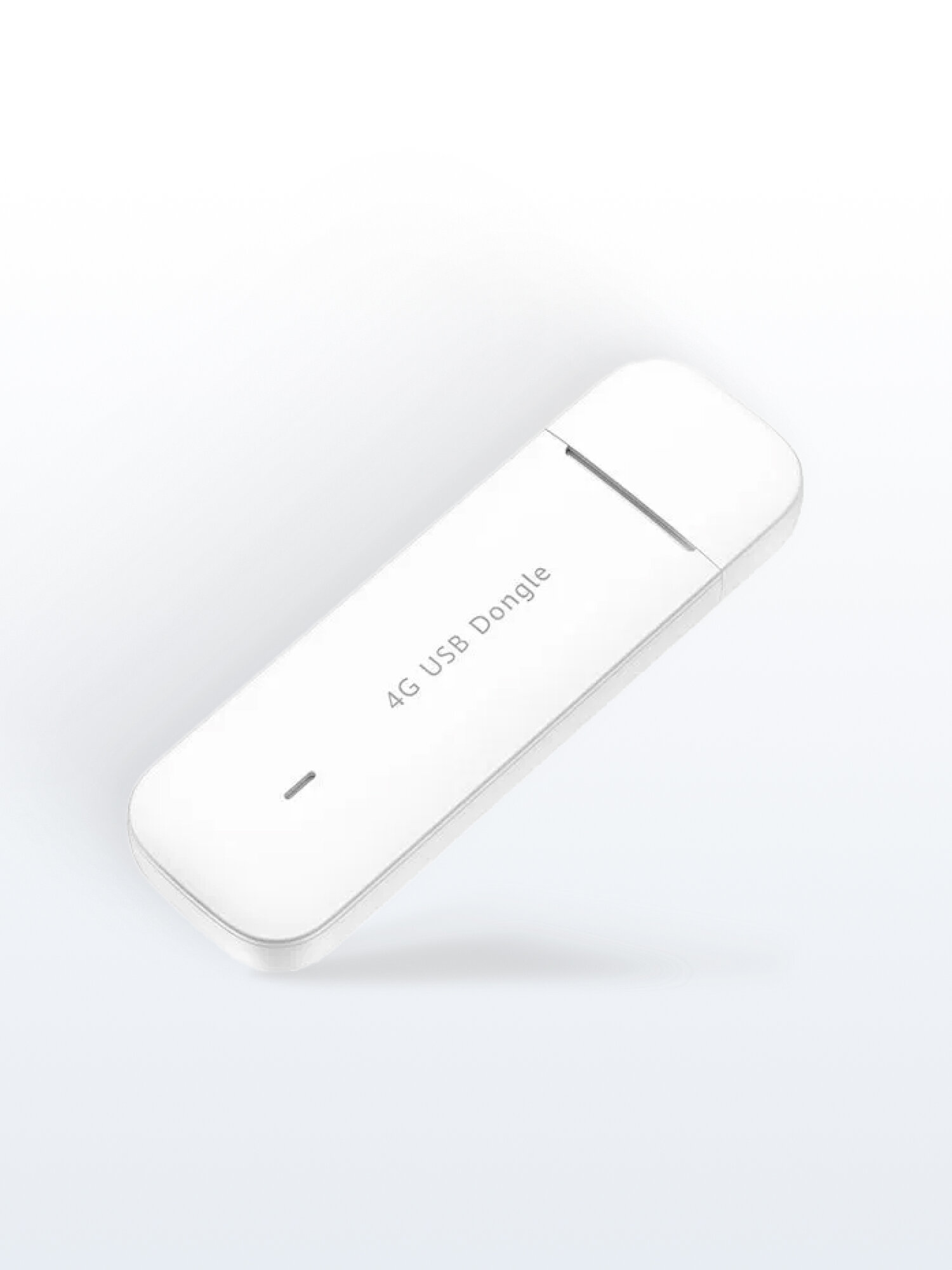 Модем Brovi 4G USB Dongle E3372-325, внешний USB, белый цвет.