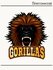 Термонаклейка для одежды и аксессуаров DTF-печать gorillas
