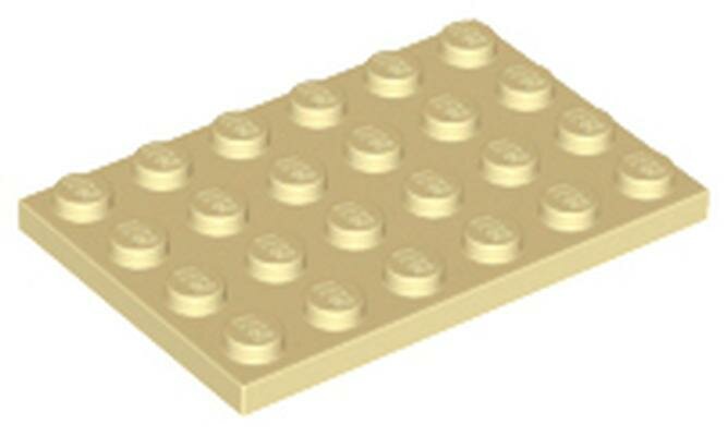 Деталь Lego 3032 Plate 4 x 6