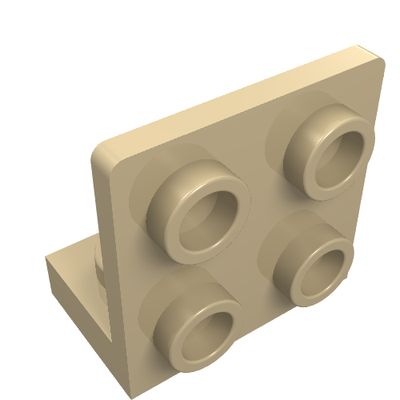 Деталь Lego 99207 Bracket 1 x 2 - 2 x 2 Inverted — фото 1