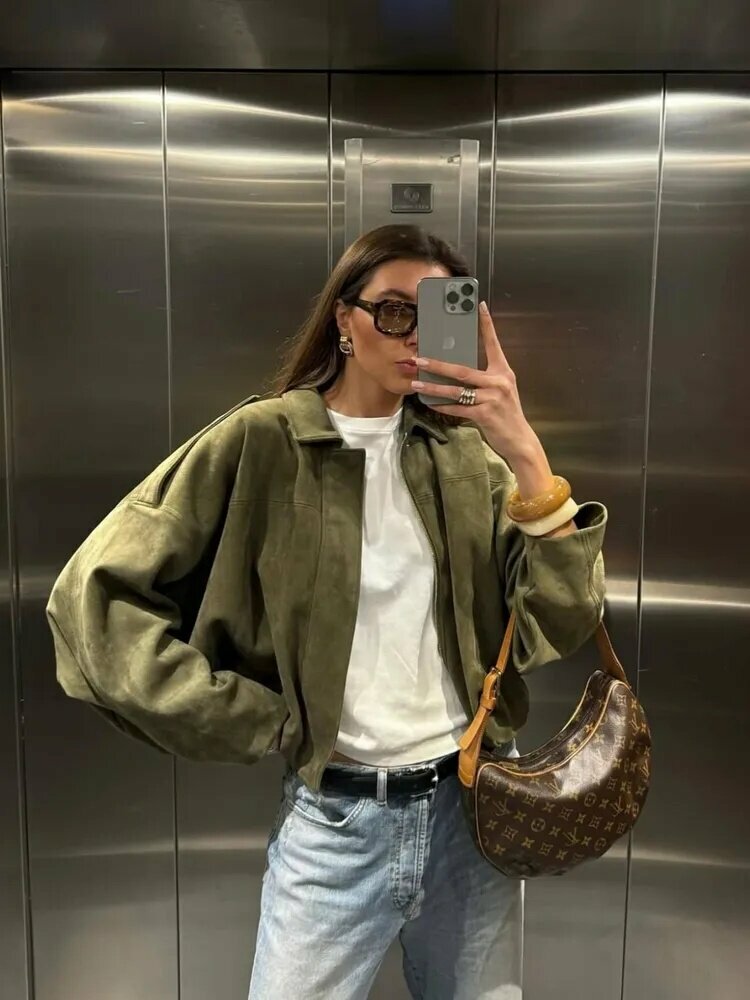 Бомбер Massimo Dutti Бомбер — фото 1