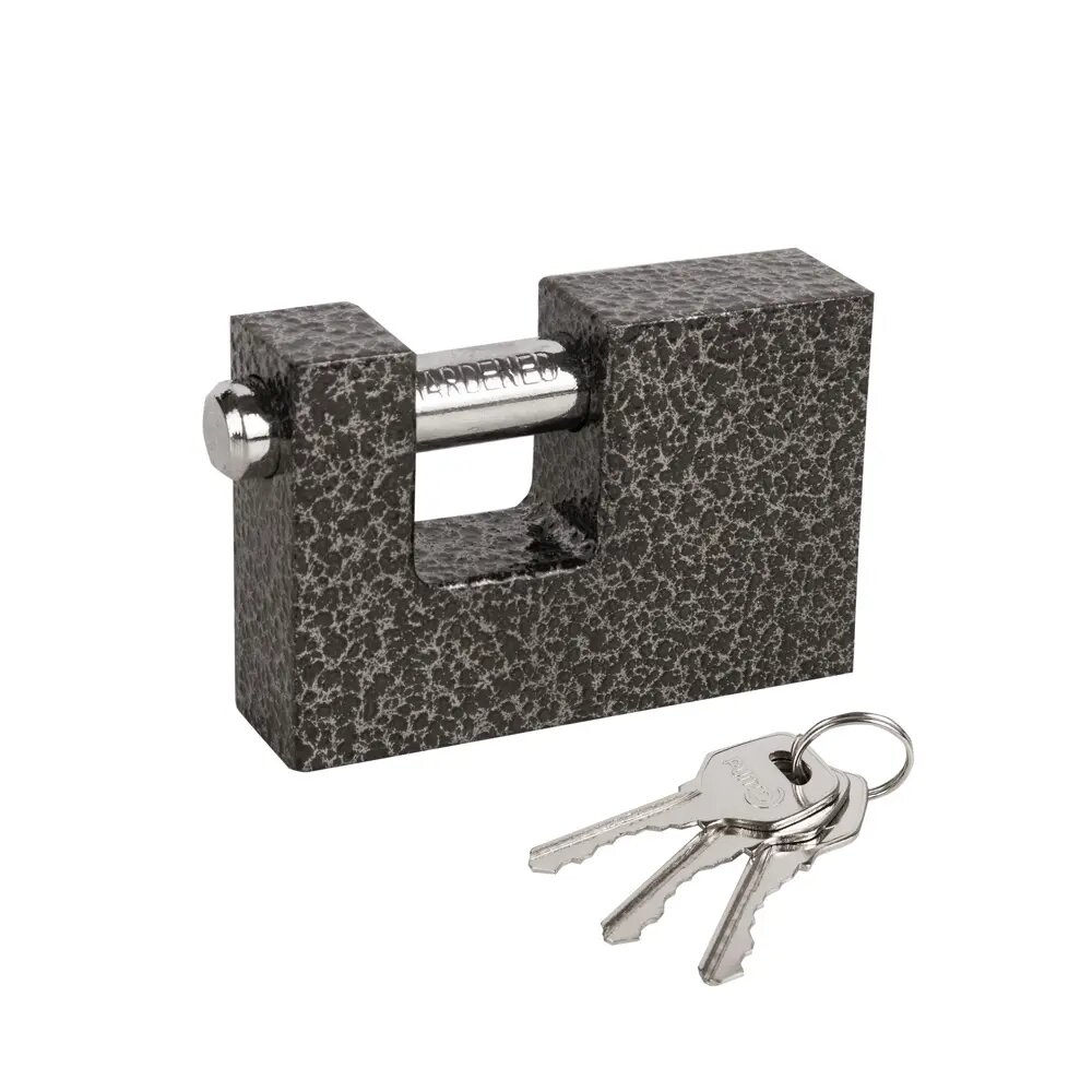 Замок навесной Punto PK-1670 48x22 мм чугун антикоррозийный с автоматической блокировкой