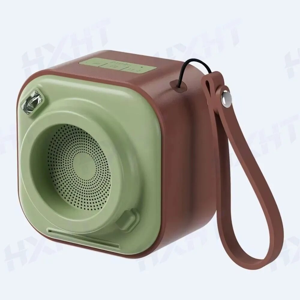 EWA A109 Mini Портативная Bluetooth Колонка С Мощным Стереозвуком И Глубоким Басом, Встроенным Фонариком, Поддержкой TF-карты, 700mAh