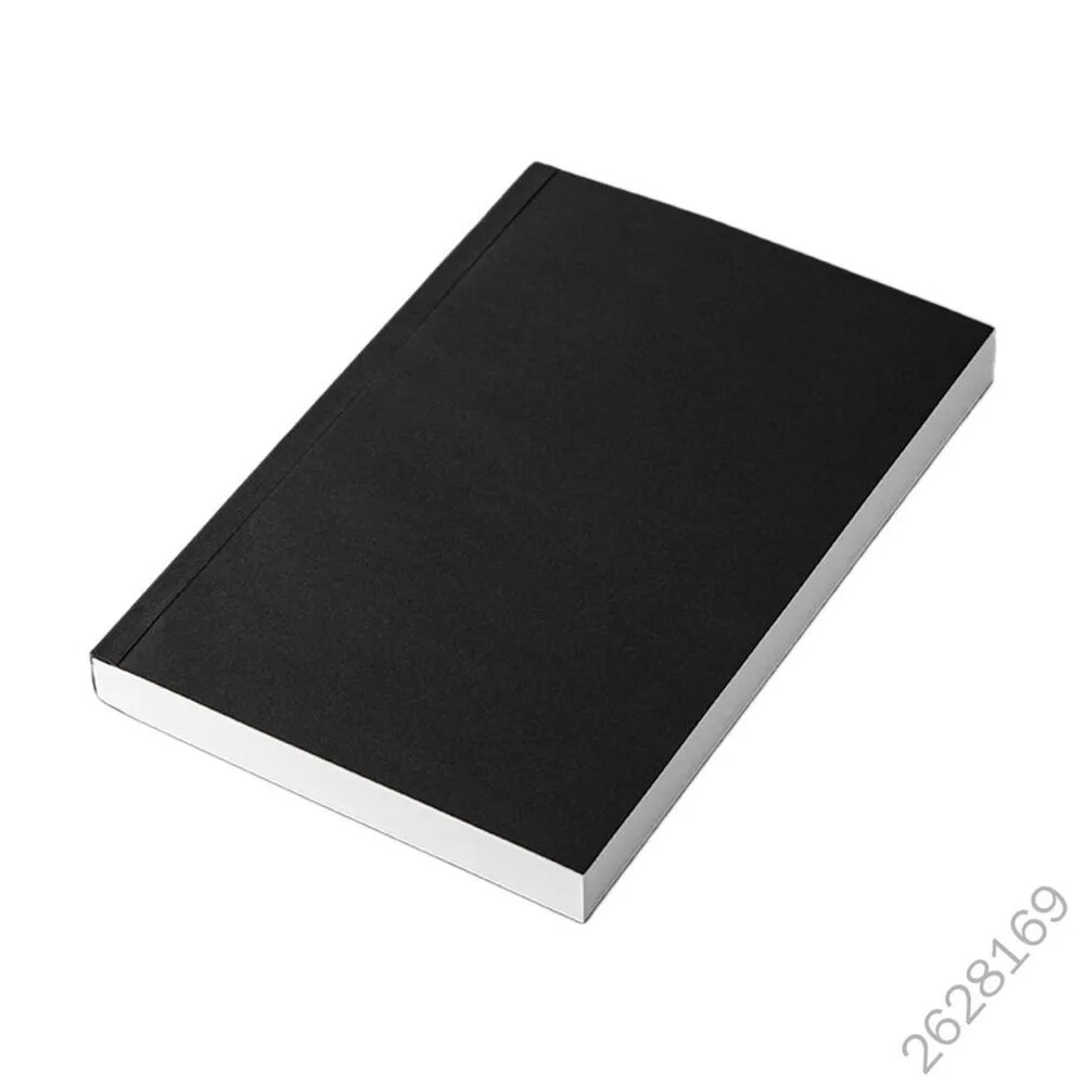 ESTONE Блокнот для скетчей A5 13.5x19.5x1.7cm (5.31x7.68x0.67 дюйма) черный с твердой картонной обложкой