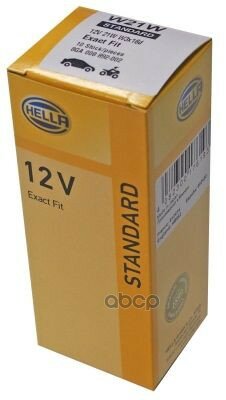 Лампочка. W21W T20 12V21W W3X16D HELLA арт. 8GA008892002