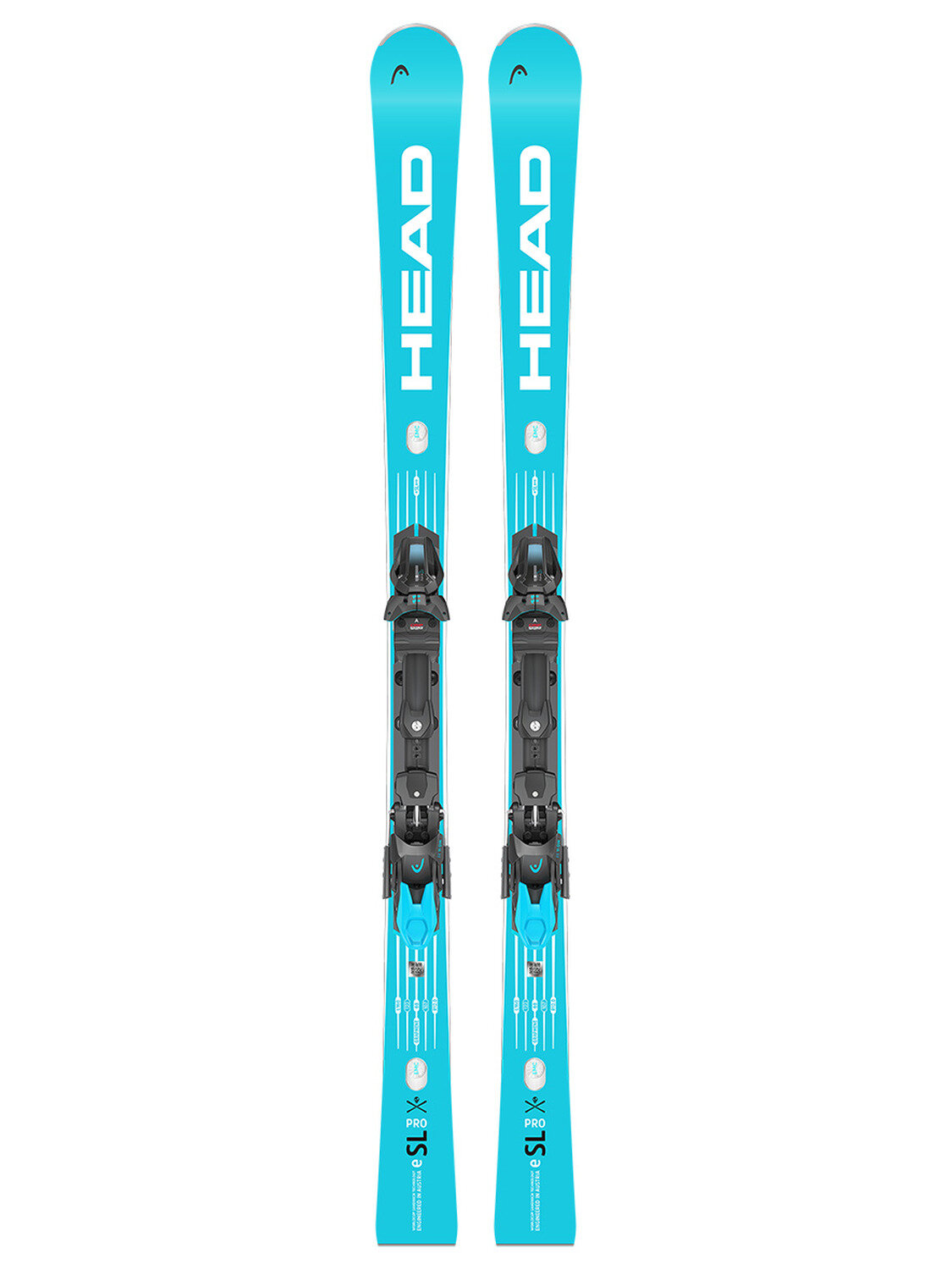 Горные лыжи с креплениями Head WC Rebels e-SL Pro SW RP + FF 11 GW 25/26 , для мужчин , Голубой