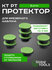 Протектор для верстака "GlobalTOOLS" KT PT, диаметр 30 мм, 8 шт