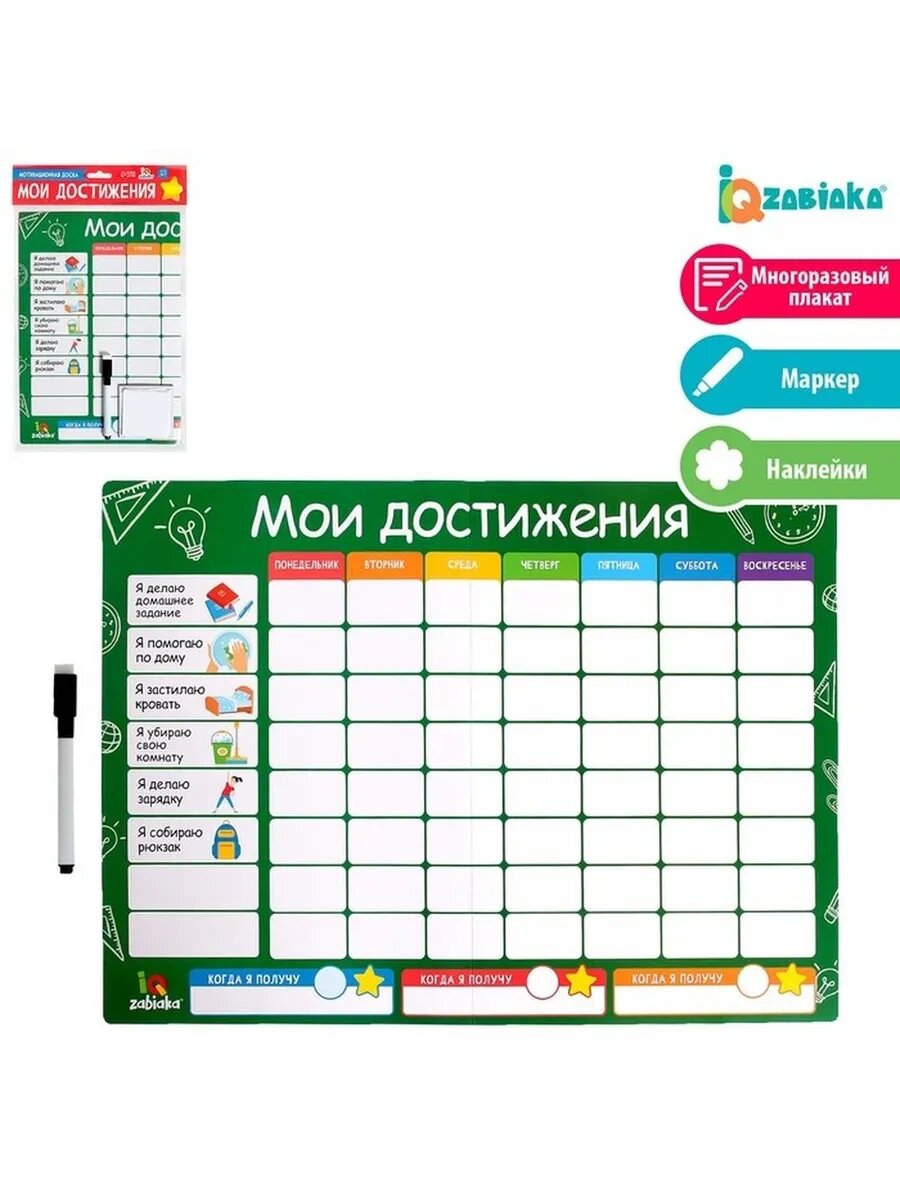Мотивационная доска для развития целей