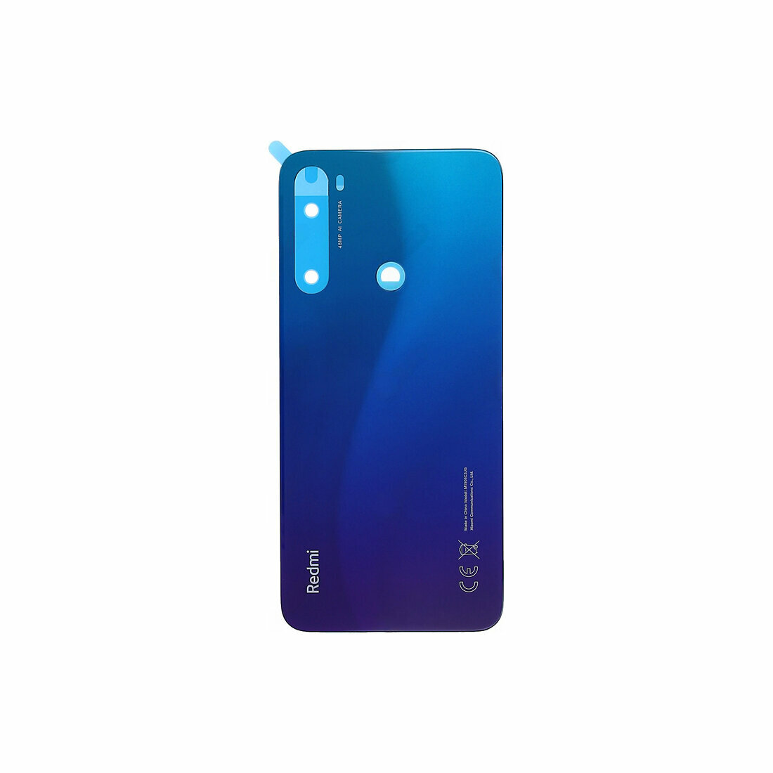 Задняя крышка для Xiaomi Redmi Note 8 синяя
