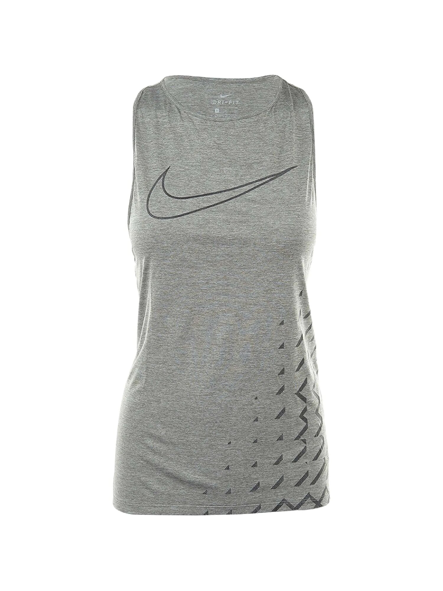 Топ NIKE, размер S, серый