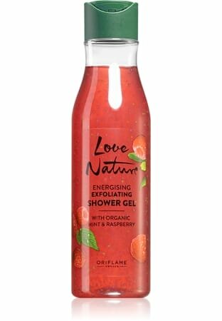 Средство для душа Oriflame Love Nature Organic Mint & Raspberry, 250 мл
