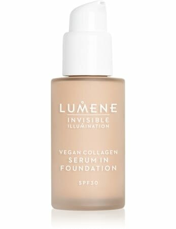 Тональный крем Lumene Невидимое сияние Веганский коллагеновый сыворотка в тональном креме SPF 30, 1.5, 30 мл