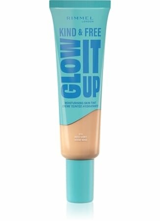 Тональный крем Rimmel Kind & Free Glow It Up, оттенок 010 розовая слоновая кость, 30 мл