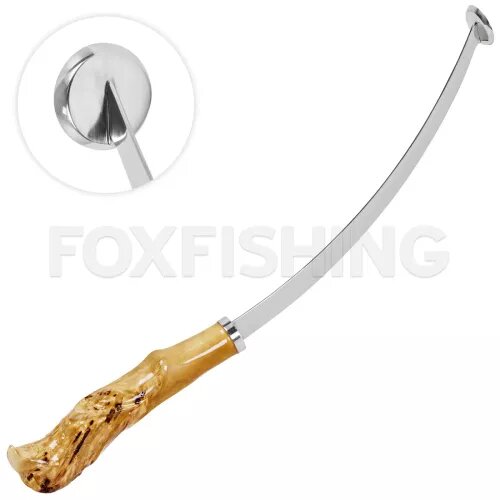 Квок на сома Фоксфишинг титановый #1080 резная рукоять