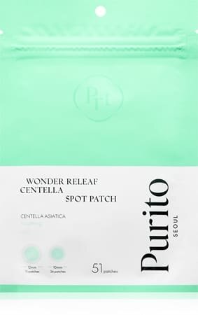 Пластырь для ухода за кожей Purito Wonder Releaf Centella Spot Patch, 51 шт.