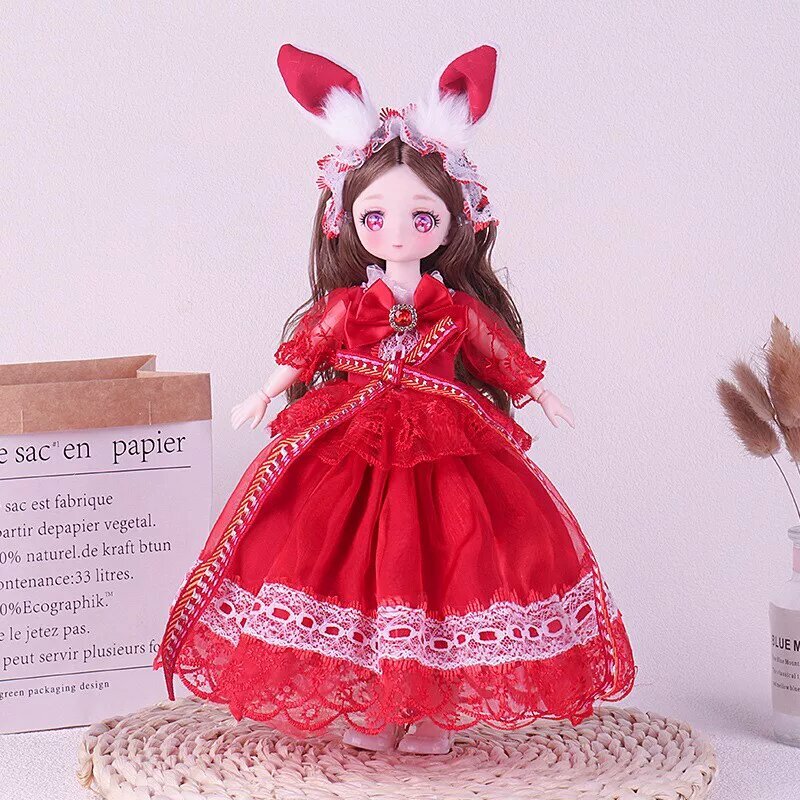 Одежда для куклы BJD в масштабе 1/6, 30cm нарядов для куклы-девочки, костюм для переодевания, Лолита A23_(Без куклы)