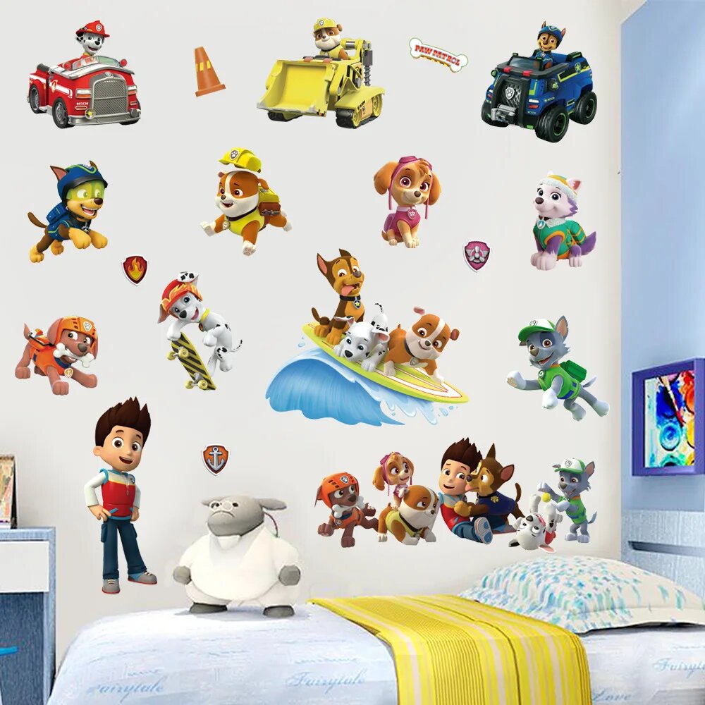 3D наклейки на стену PAW Patrol, цвет 8