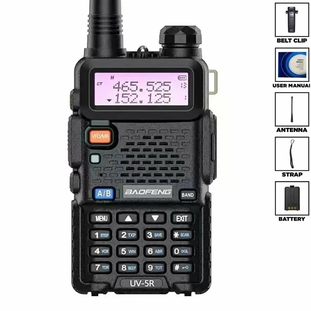 Рация детская Baofeng UV5R 5W