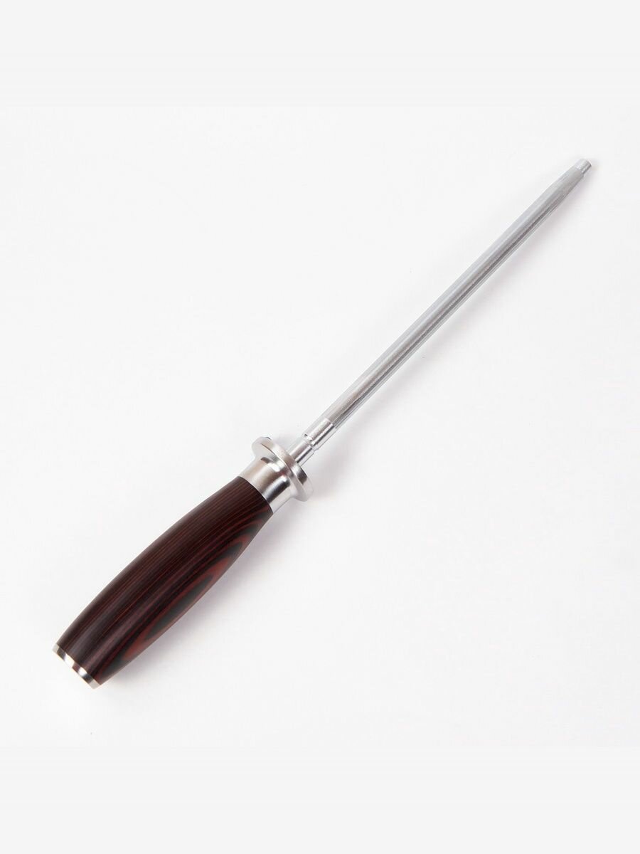 Мусат стальной Onnaaruji 32 см. Для заточки. Для правки. 1000 grit