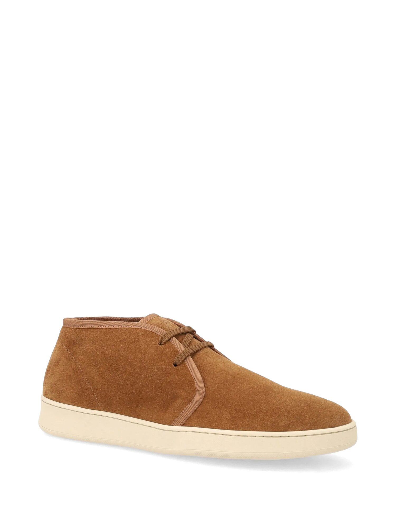 Ботинки Frau Grosgrain-trim desert boots, размер 42, коричневый — фото 1