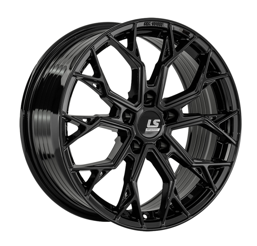 Диск колесный LS FlowForming RC108 7,5x18 5x114,3 Dia67.1 ET35 цвет BKS
