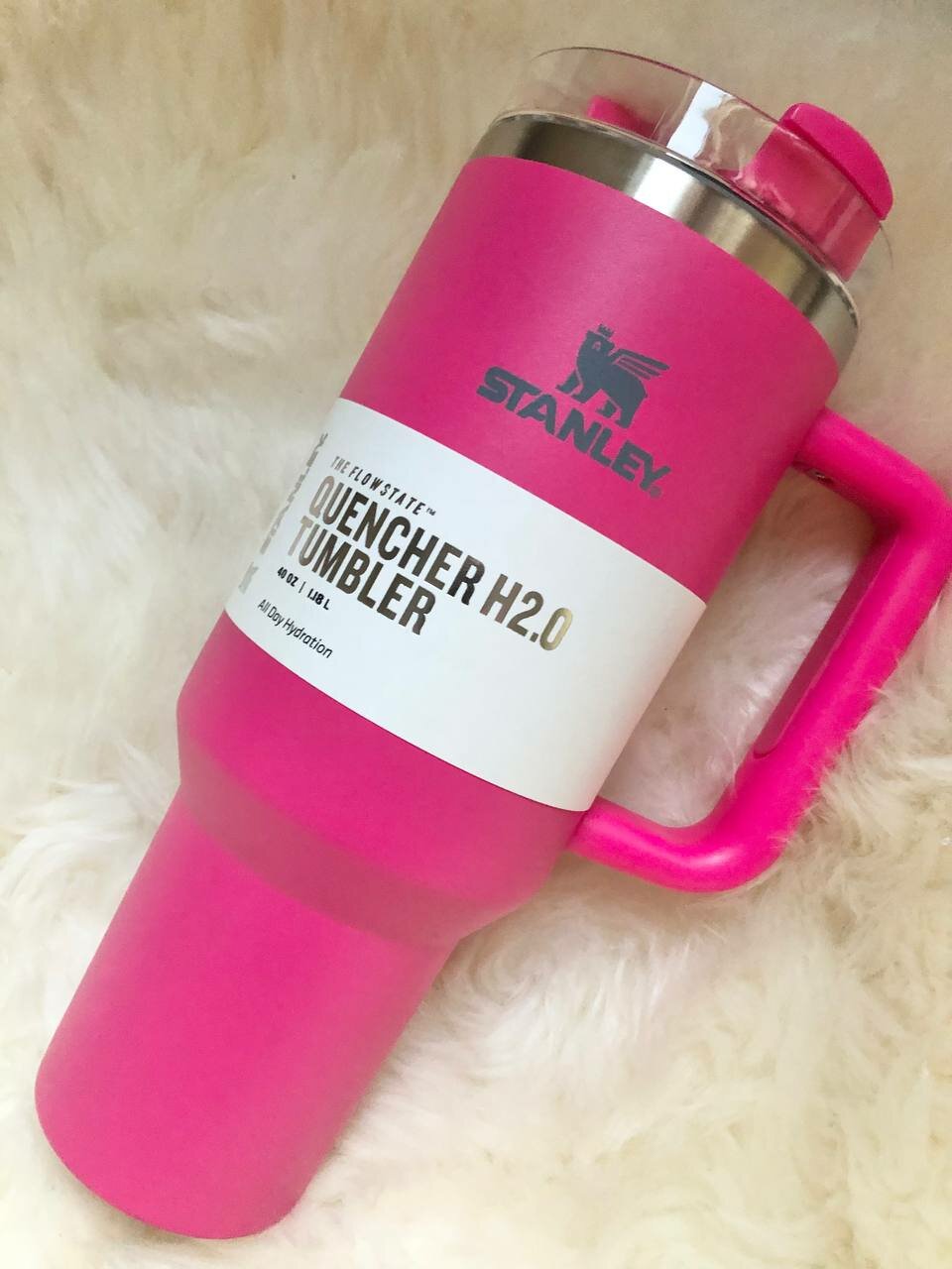 Термокружка STANLE Однотонная 40 OZ 1.18 L в красивых цветах