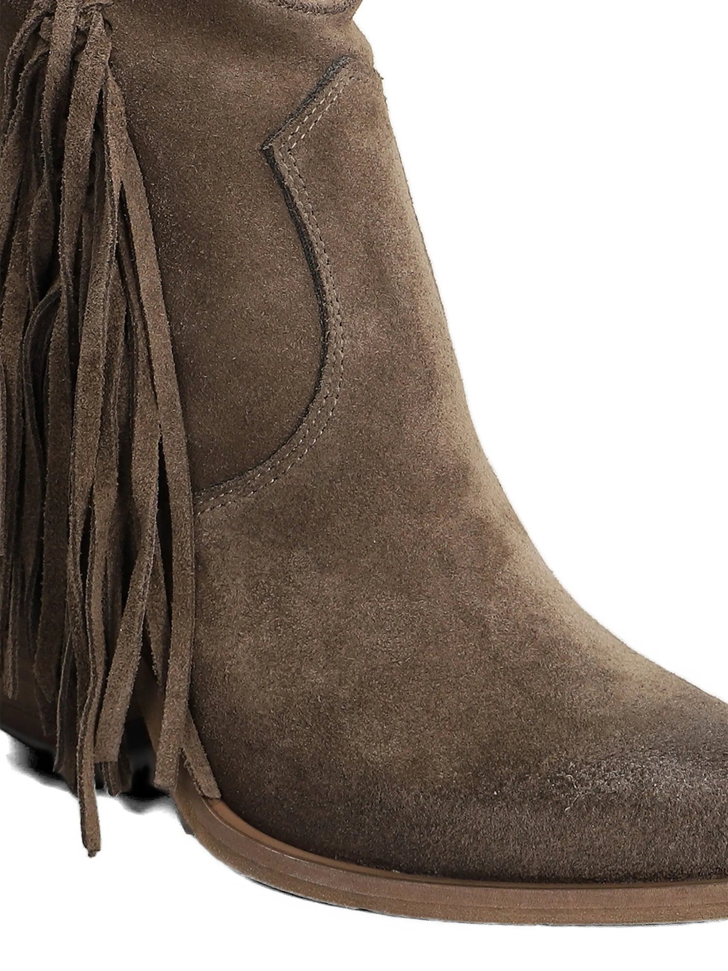 Ботинки Metisse Fringe-detail ankle boots, размер 40, коричневый — фото 1