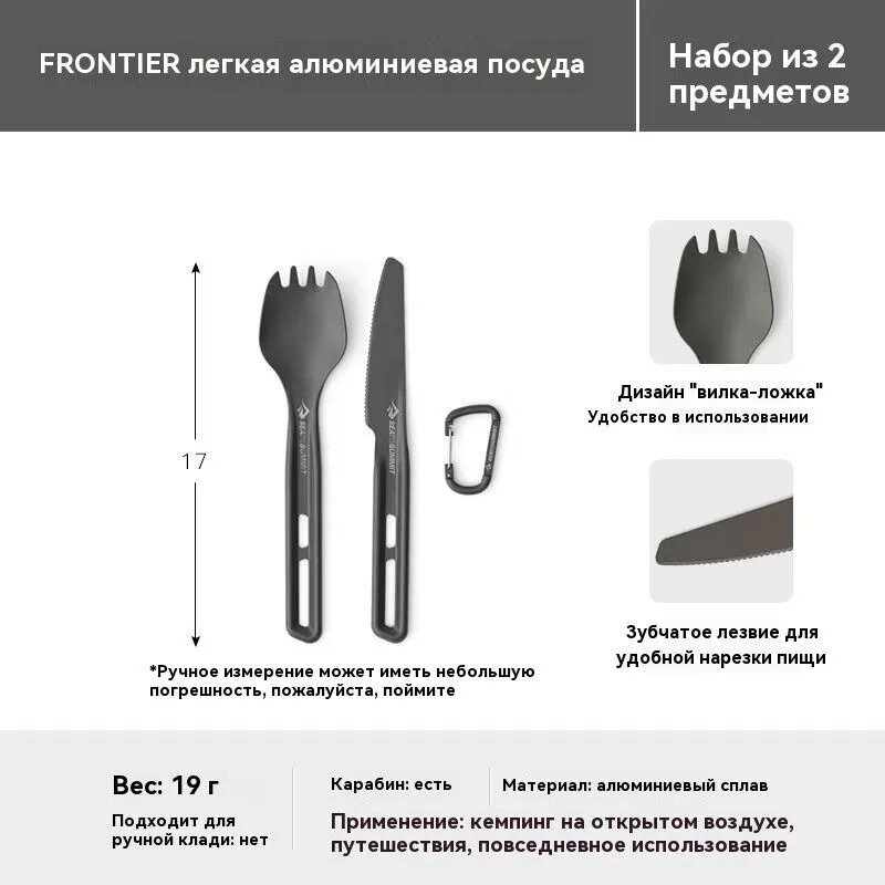 Столовые_приборы seatosummit для пикника