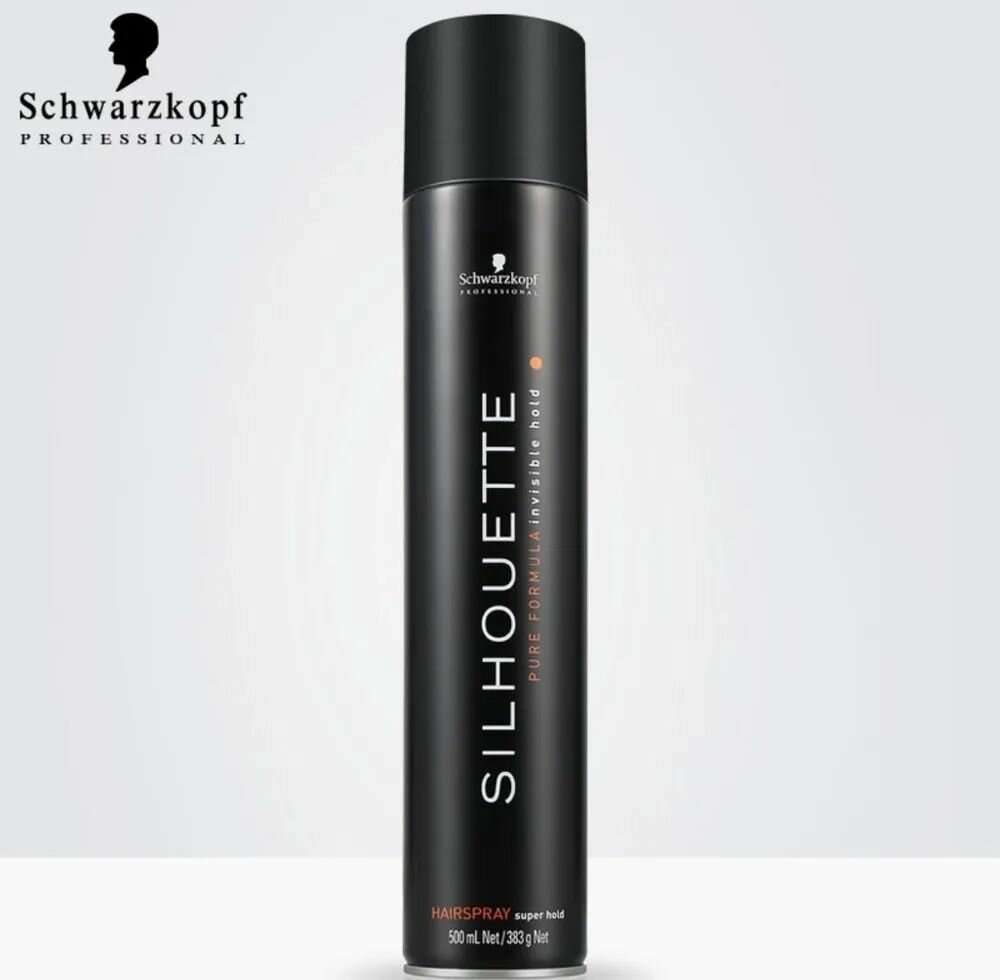 Безупречный лак для волос SILHOUETTE SCHWARZKOPF Professional ультрасильной фиксации Hairspray super hold, 300 мл