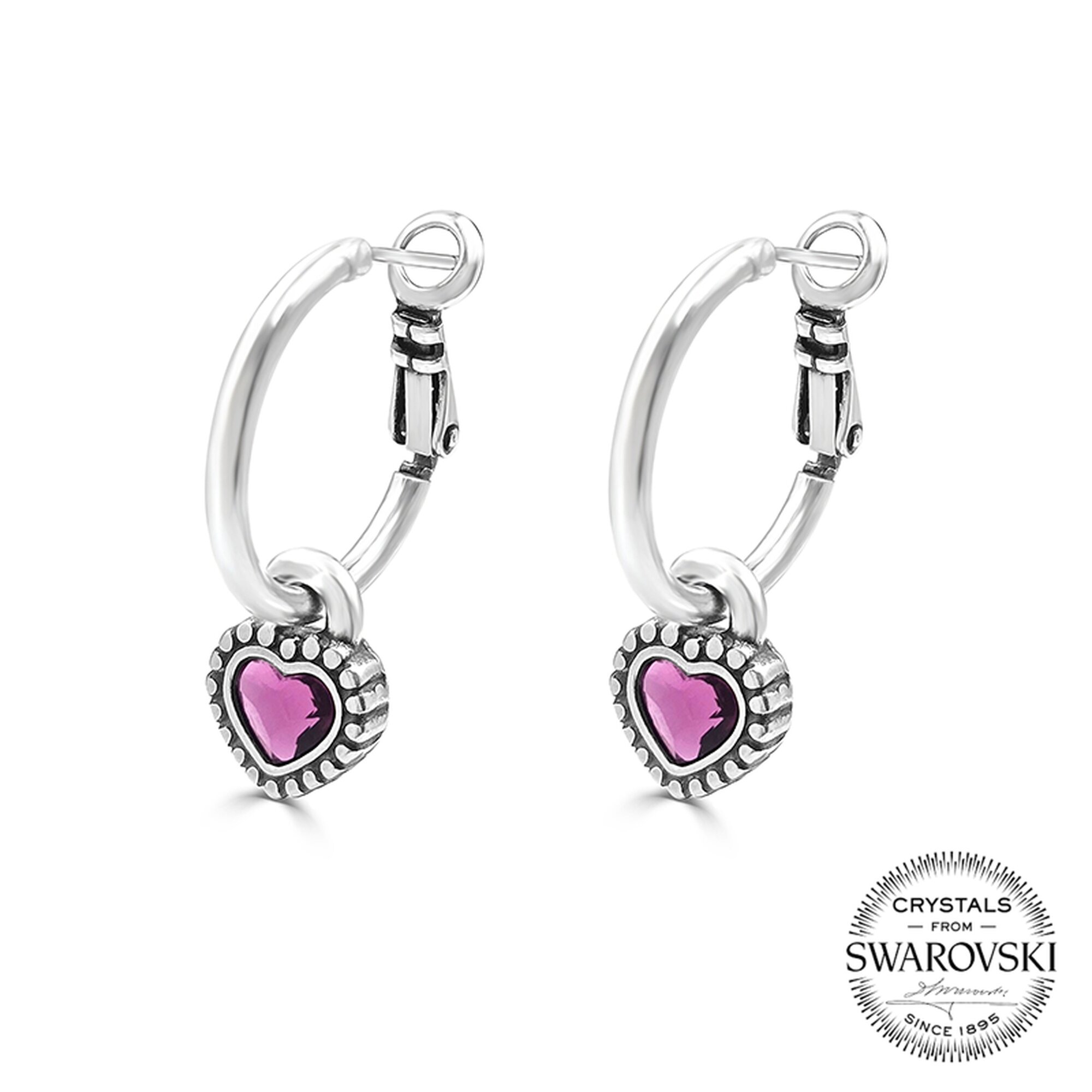 Серьги, кристаллы Swarovski
