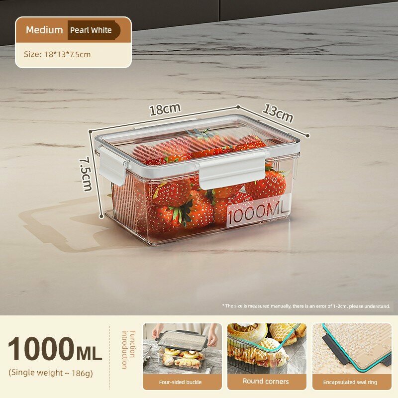 Контейнер для хранения продуктов, вместительный контейнер для заморозки, контейнер для хранения в холодильнике,