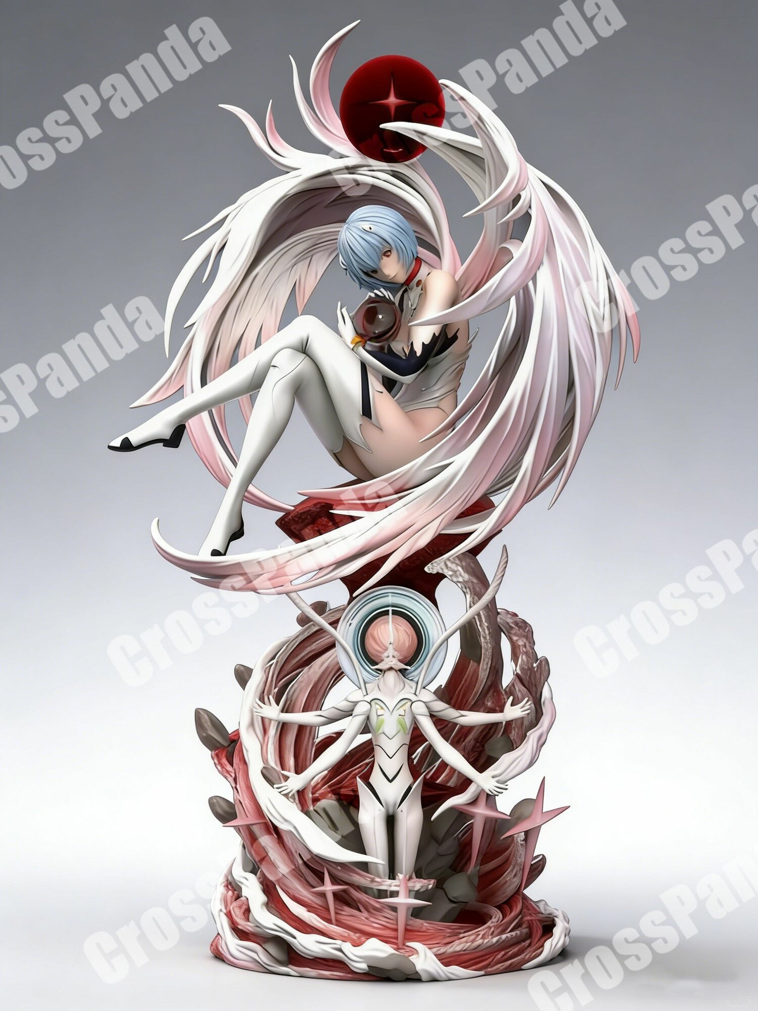 Фигурка Рей Аянами Evangelion Ангел, высота 46 см, детализированная коллекционная аниме фигурка
