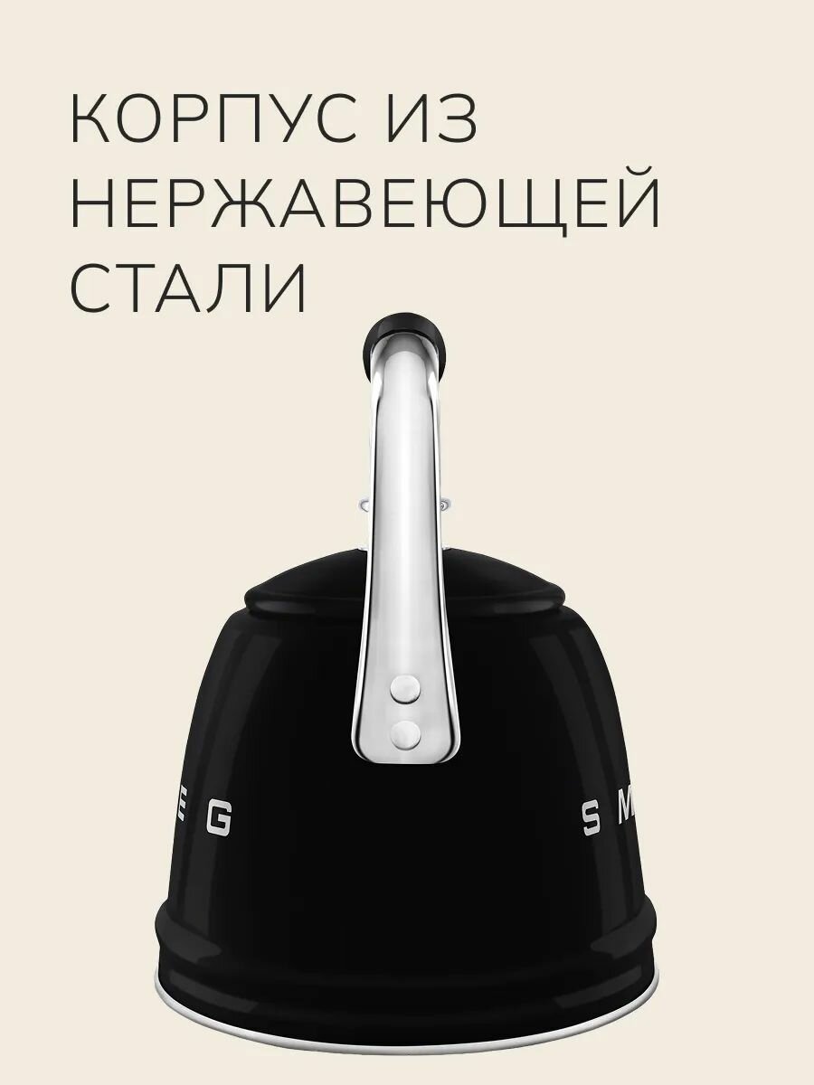 Чайник "smeg", 2.3 л — фото 1