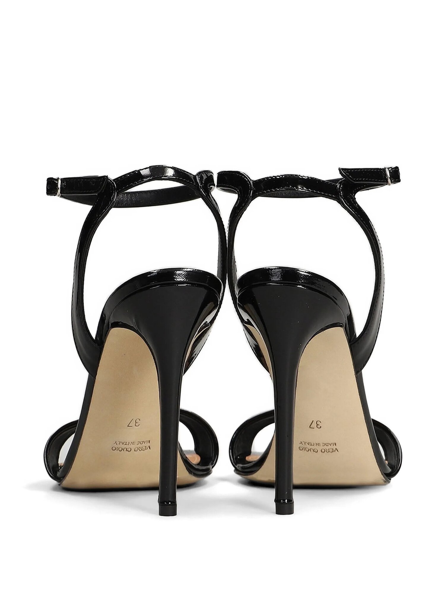 Босоножки The Seller Patent-leather ankle-strap sandals, размер 37 — фото 1