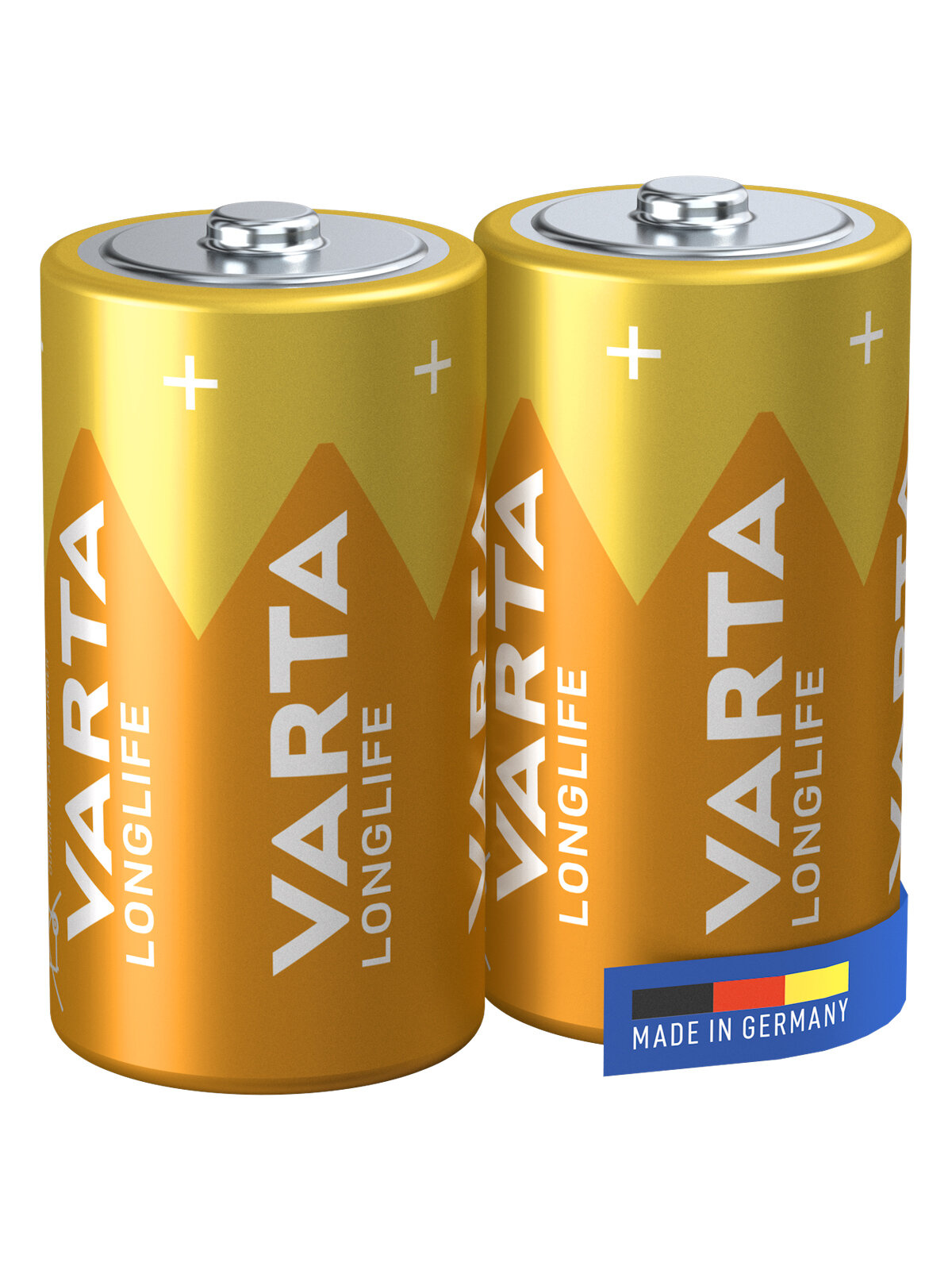Батарейки C VARTA Longlife LR14 BABY MN1400 щелочные 2 штуки