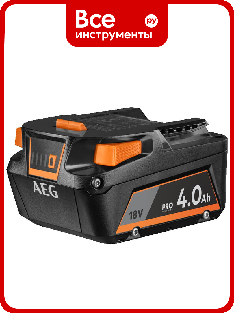 Аккумулятор L1840S 18В, 4Ач, Li-Ion AEG 4935478636