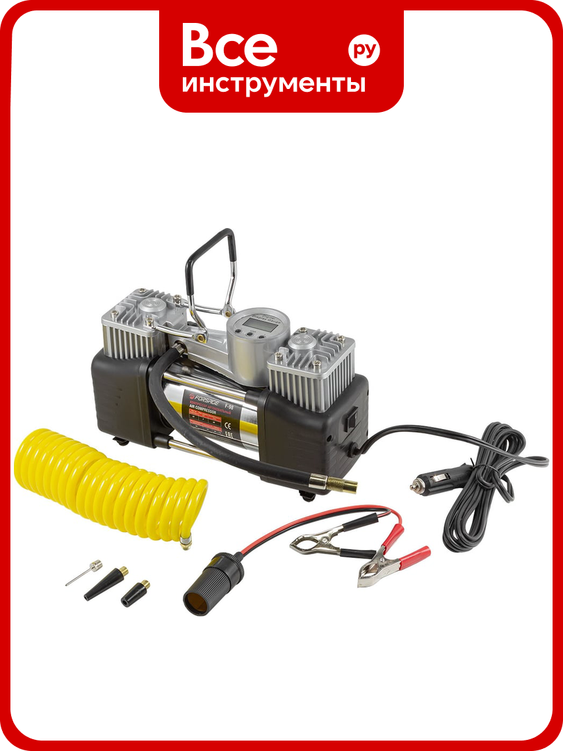 Компрессор поршневой автомобильный Forsage 12V F-98(30183)