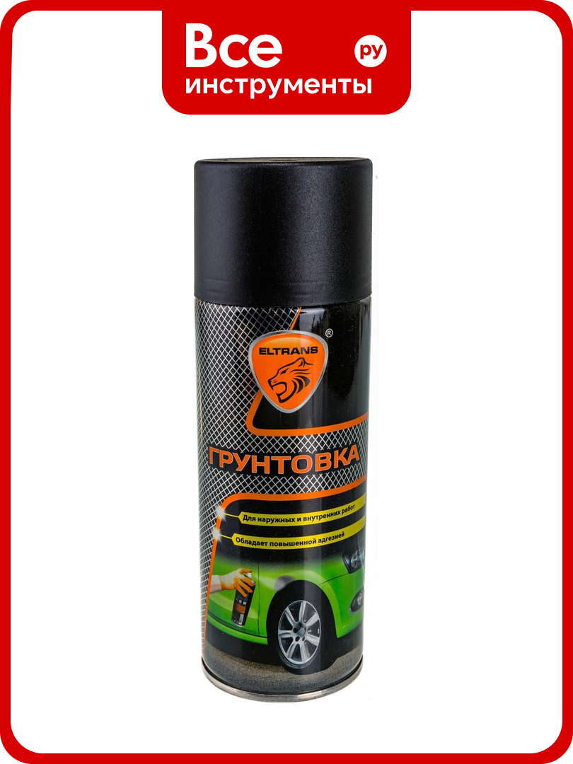 Грунтовка ELTRANS АК черная аэрозоль, 520 мл EL-0711.04