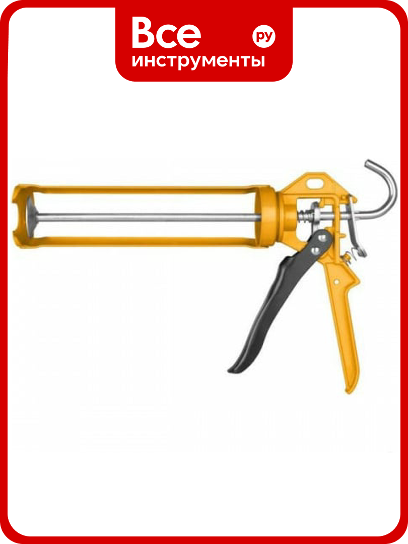 Пистолет для герметика INGCO INDUSTRIAL 235 мм HCG1709