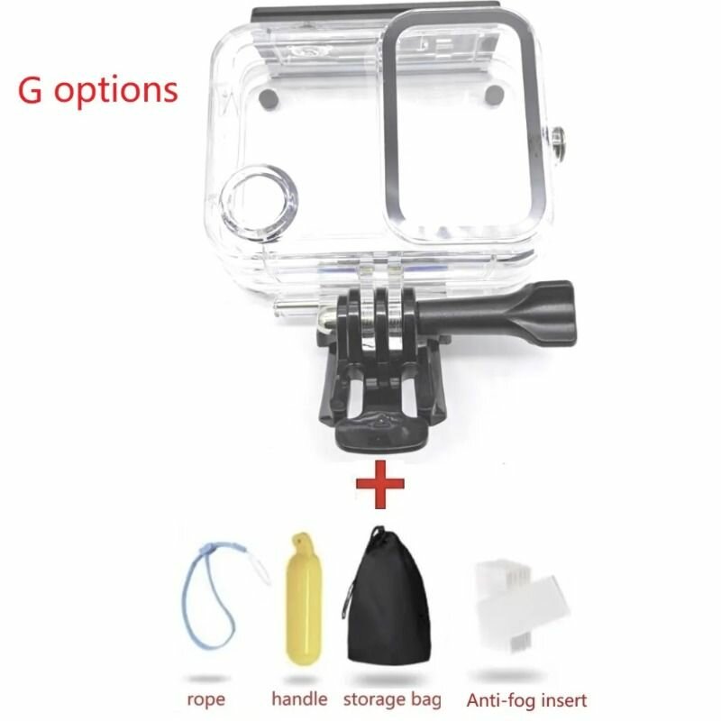 Водонепроницаемая оболочка For SJCAM SJ30 , Оригинальные аксессуары 30-метровый подводный водонепроницаемый корпус SJ30 Cove/Коробка для дайвинга для защитной рамки экшн-камеры SJ30