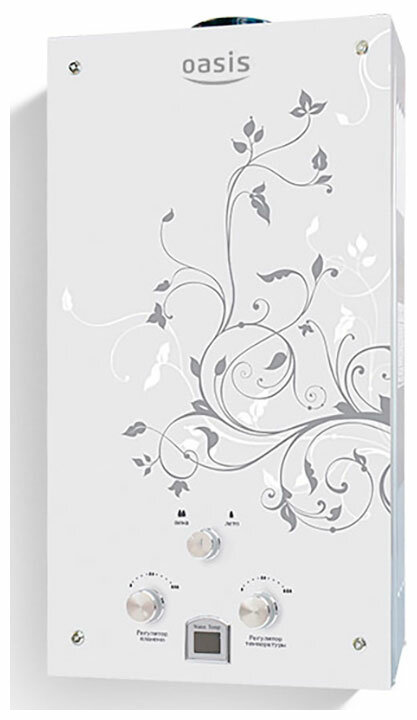 Газовый водонагреватель Oasis Glass 20 ZG цветной