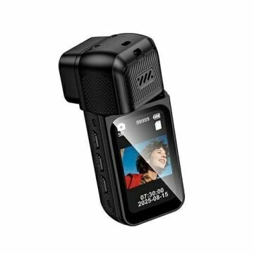 Спортивная камера Hoco DV105 2MP Sports Camera, 1080P/30fps, Дисплей 1,47", Wi-Fi, до 128Gb, Черный