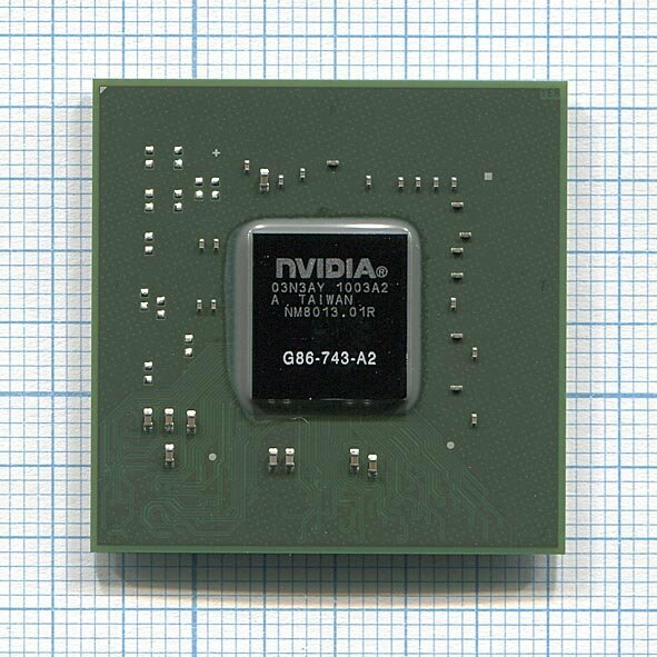 Чип nVidia G86-743-A2 — фото 1